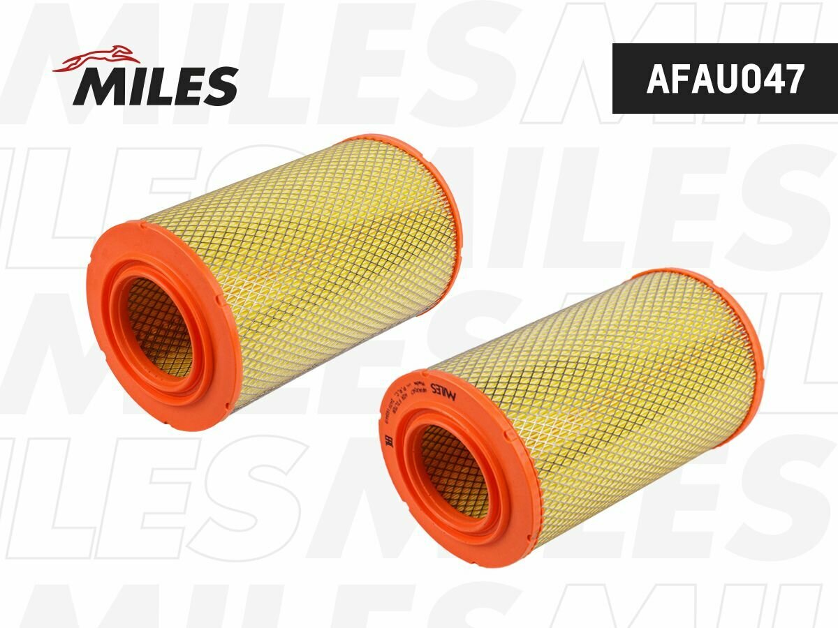 MILES Фильтр воздушный PEUGEOT BOXER/FIAT DUCATO/CITROEN JUMPER 1.9D-2.8D (FILTRON AR316, MANN C17278) AFAU047