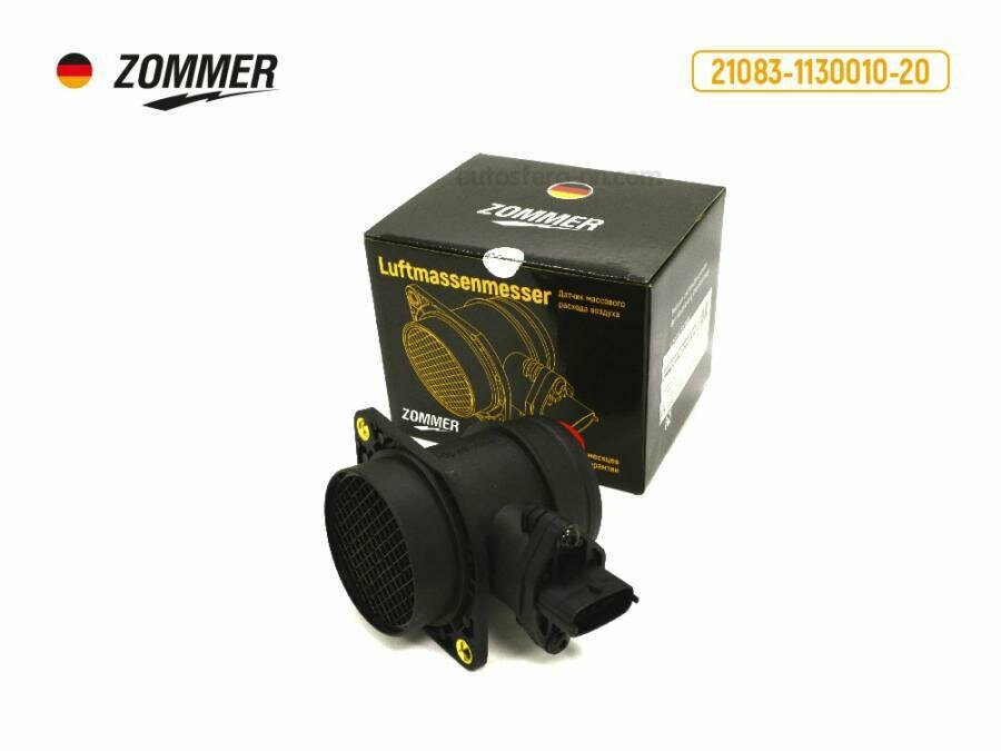 ZOMMER Z21083113001020 Датчик массового расхода воздуха 2110-12,2170,1118,2113-15,21214 (В-116) ZOMMER