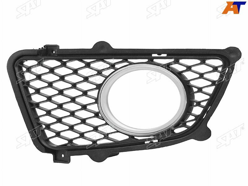 Оправа ПТФ SAT STKA812192, для Kia Sportage, передняя, левая, чёрная
