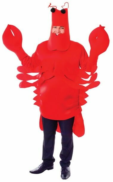 Костюм карнавальный Bristol "Красный Рак", полиэстер, красный