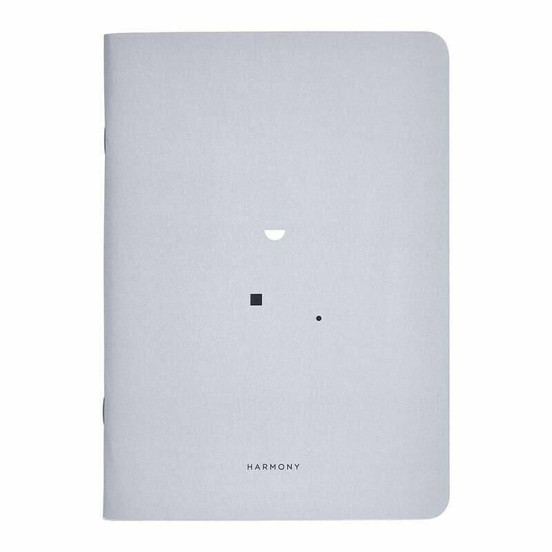 Be Smart Бизнес-тетрадь в клетку Minimalism, серый, А5, 40 листов