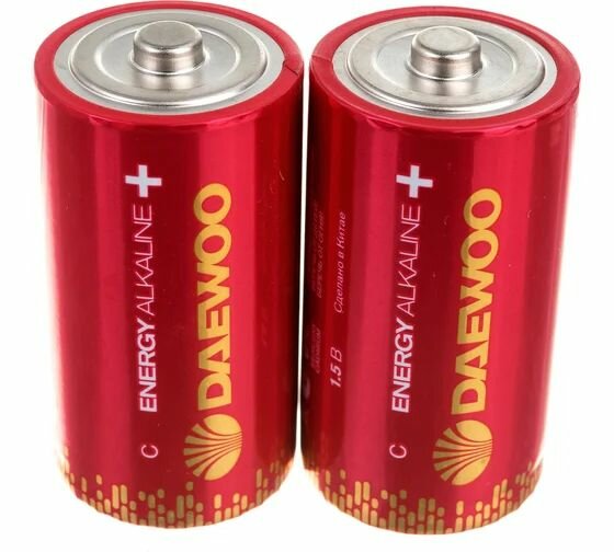 Алкалиновая батарейка Daewoo LR14 ENERGY Alkaline BL-2 5029996