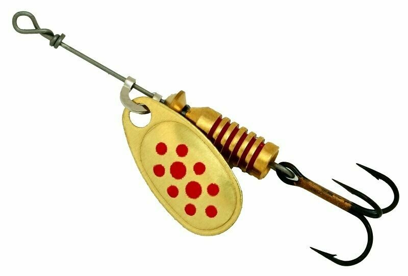 Блесна вращающаяся для рыбалки Mepps COMET DECORRE Red № 0 /2г G