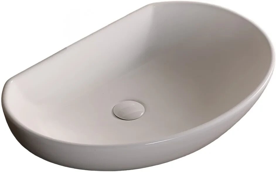 Раковина-чаша Ceruttispa CR7074 61x41 см, накладная, белый