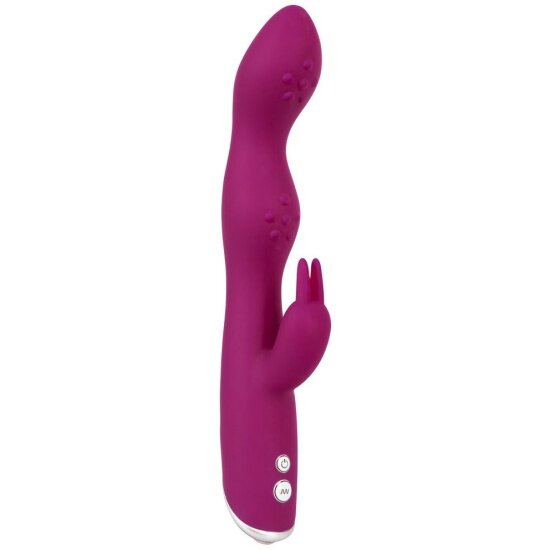 Вибратор Orion Фиолетовый A & G-Spot Rabbit Vibrator для стимуляции зон G и A - 23,6 см.
