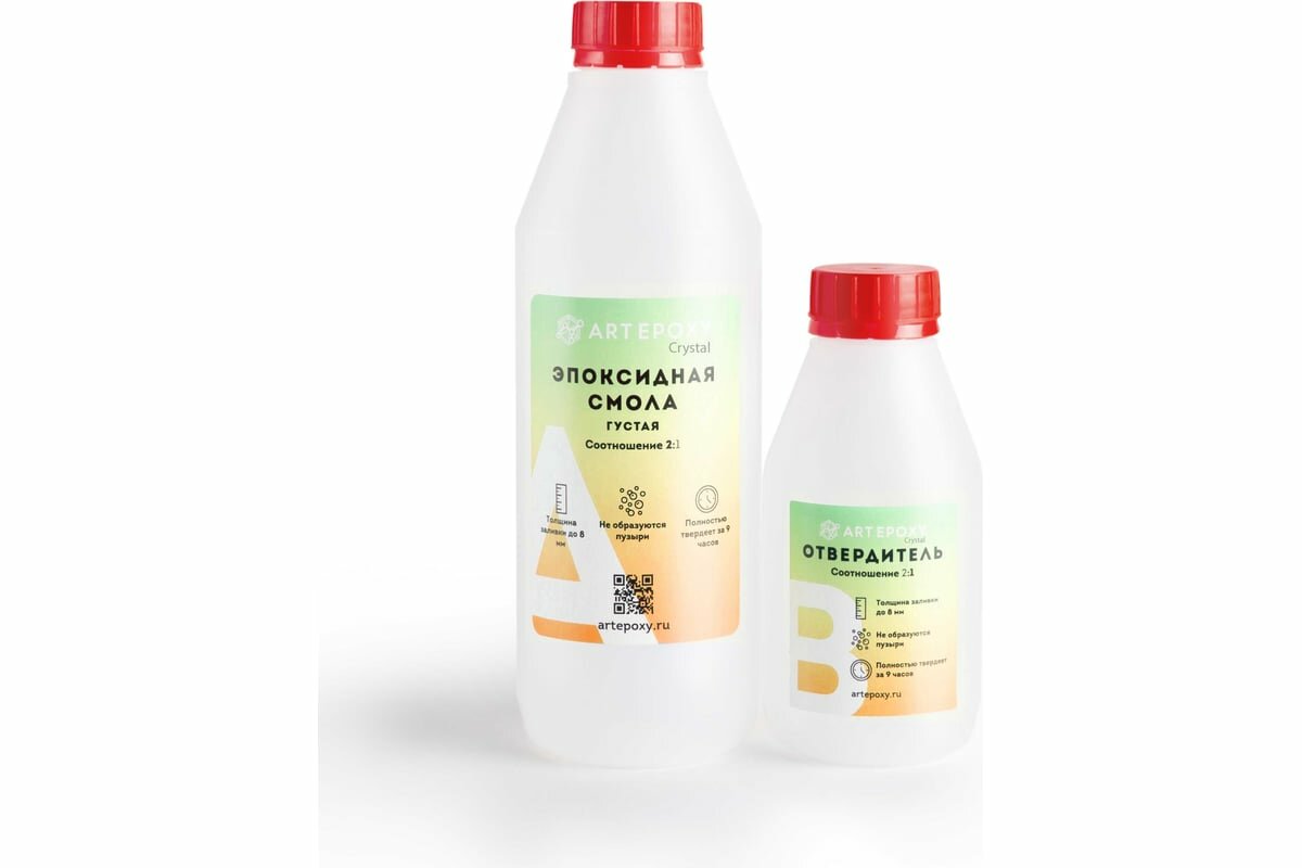 ArtEpoxy Эпоксидная смола густая 600г Crystal ВИ-21601