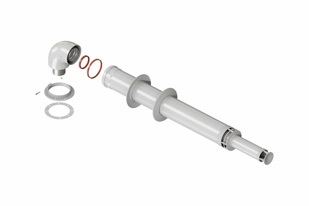 Federica Bugatti Комплект коакс. дымохода 60/100 оригинал L750 с антиобл. FTI-01-075