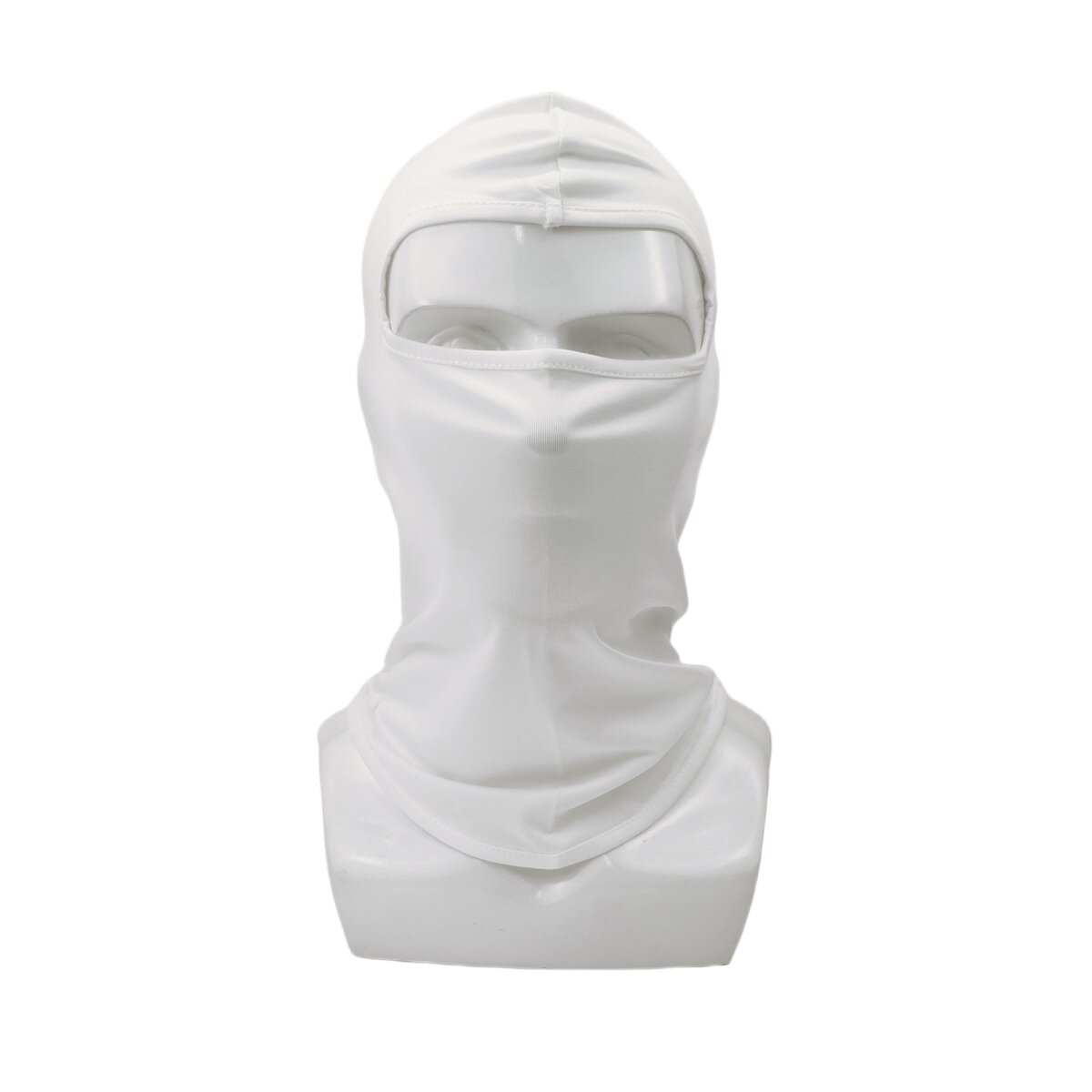 Маска, баотоу, ледяная, шелковая, белая, A14-3m, размер один
