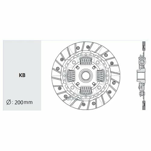 Диск сцепления Valeo TY28