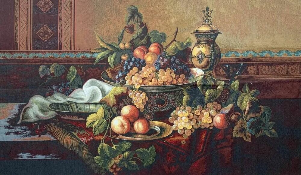 Панно гобеленовое на стену "Дары" 130х65 см / Гобелен