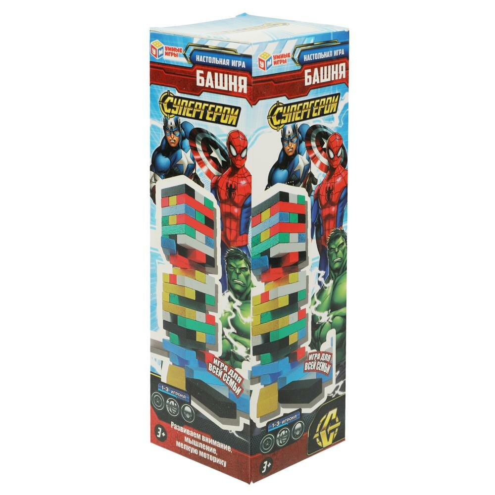 Настольная игра башня, деревянная Умные игры 2007K711-R9