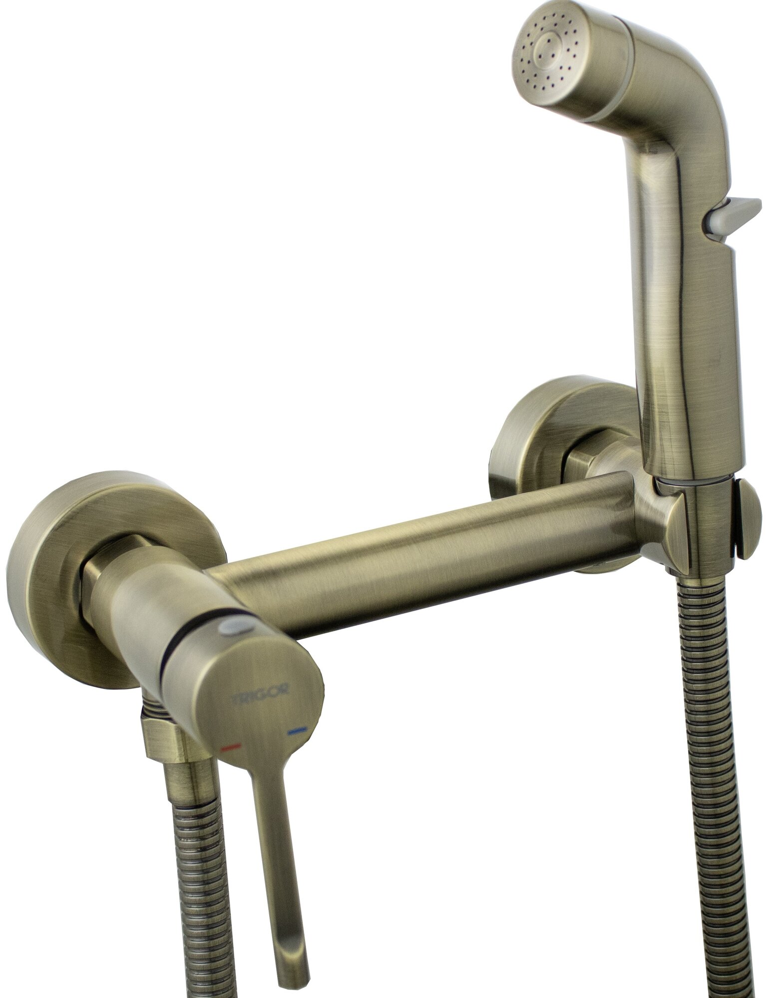 Смеситель Trigor с гигиеническим душем, бронза