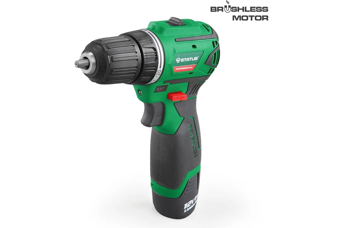STATUS дрель-шуруповёрт бесщеточный CBL 12-2Li 07126401