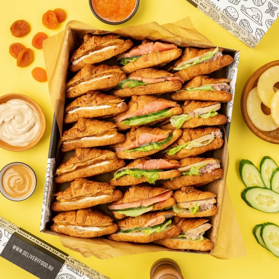 Бокс мини-круассанов премиум #18