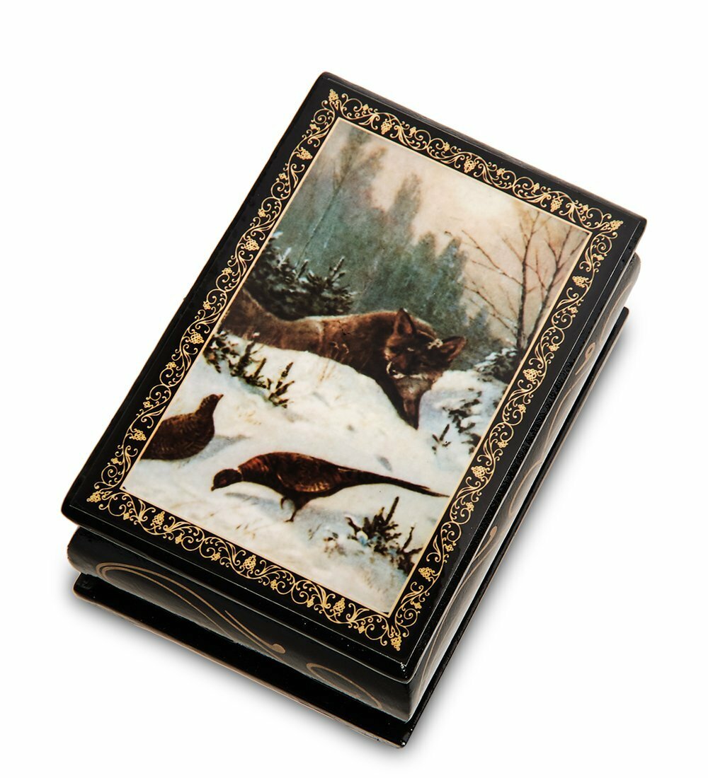 Шкатулка в технике декупаж (6х9х4)