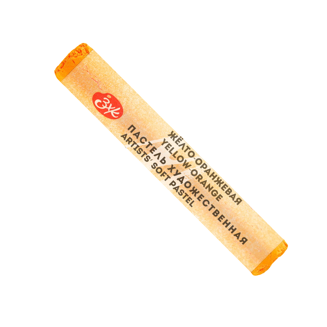 Невская Палитра Пастель сухая "Мастер-класс", жёлто-оранжевая