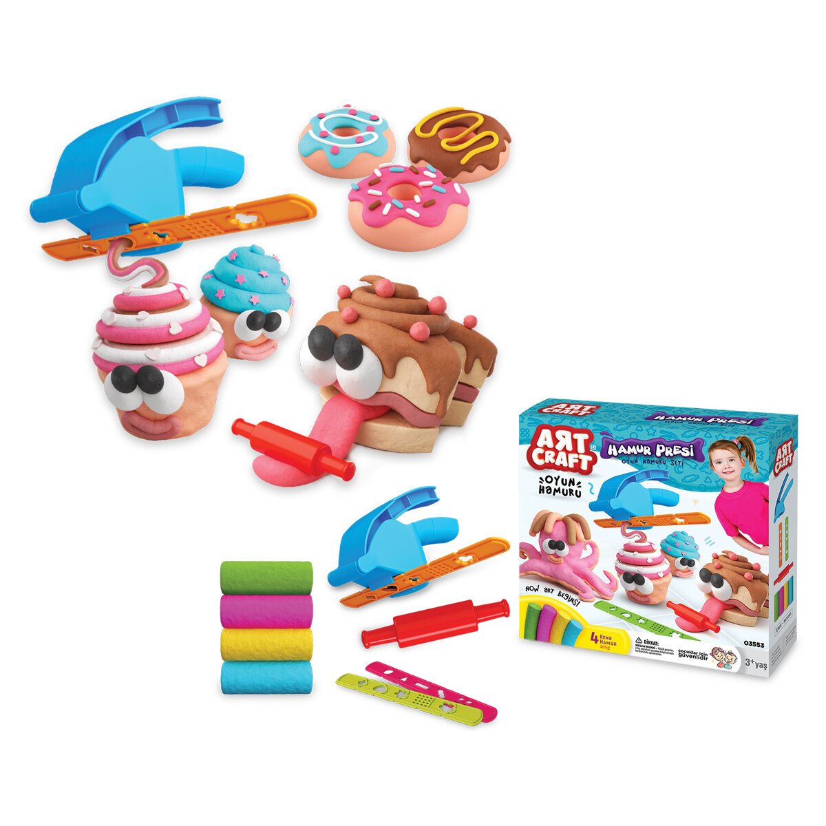 Тесто-пластилин AЯT CRAFT