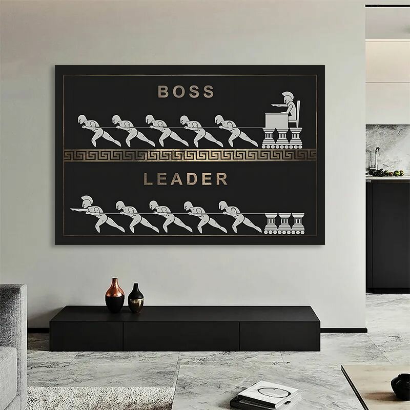 Картина ВсеКартины. тут "Мотивация", поп-арт, 30x40 см, на подрамнике