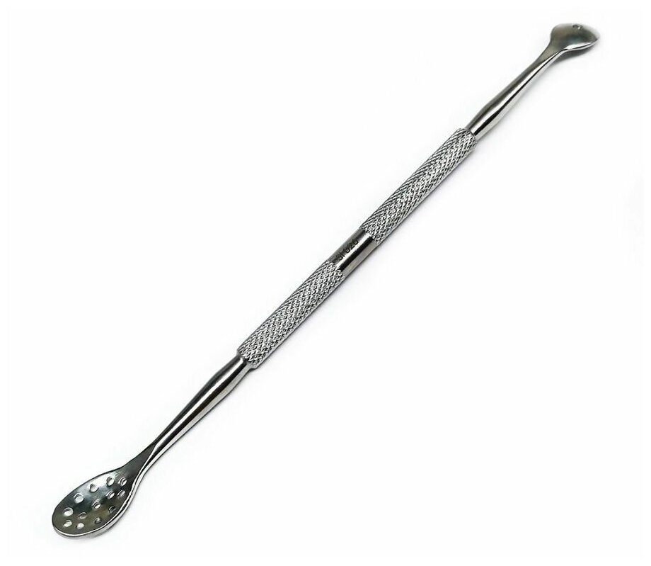 Инструмент для чистки лица Косметологическая ложка УНО SI 026 двухсторонняя