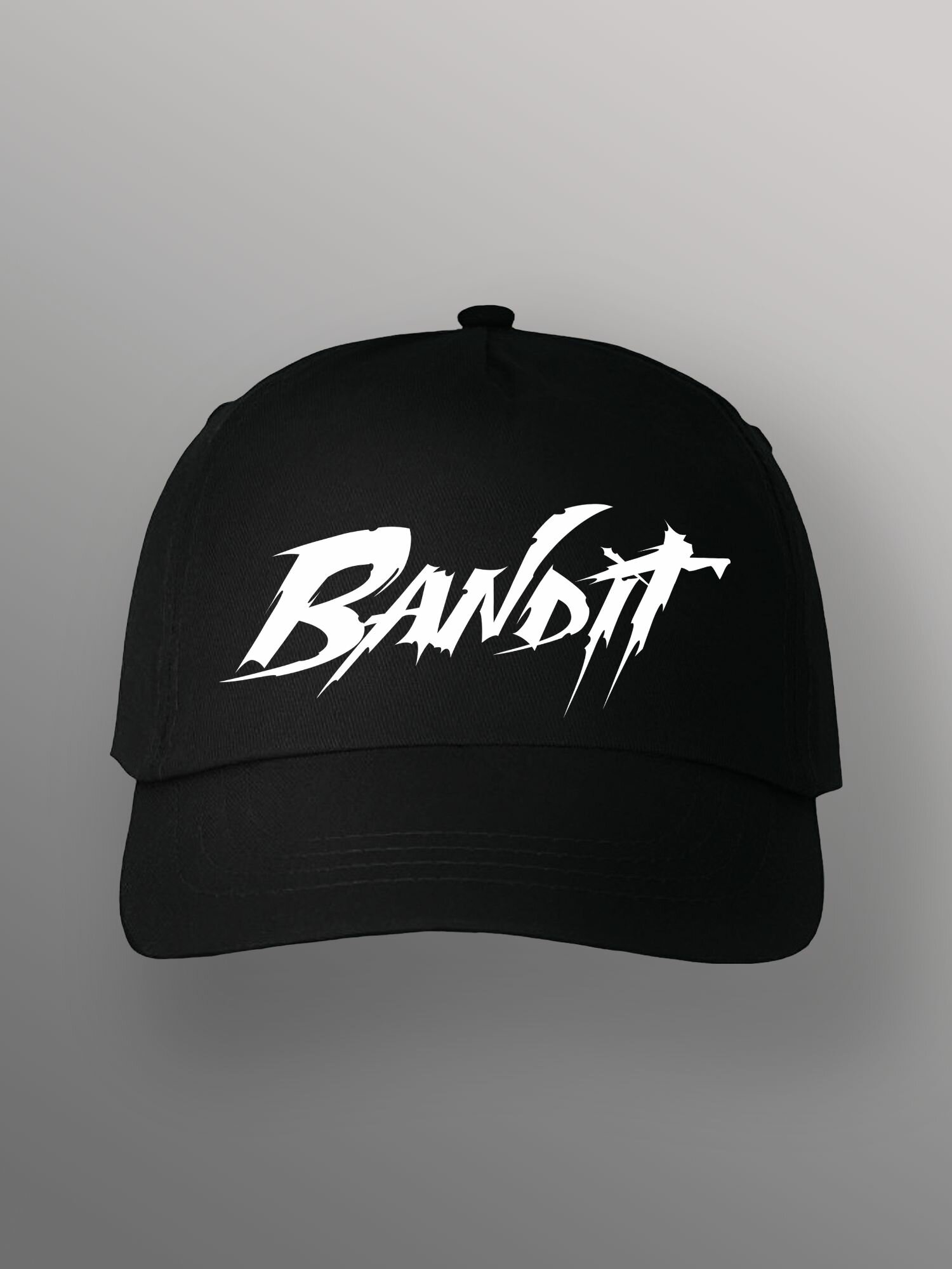 Бейсболка Top Fun Bandit для мужчин и женщин, размер 56-58, черный — фото 1