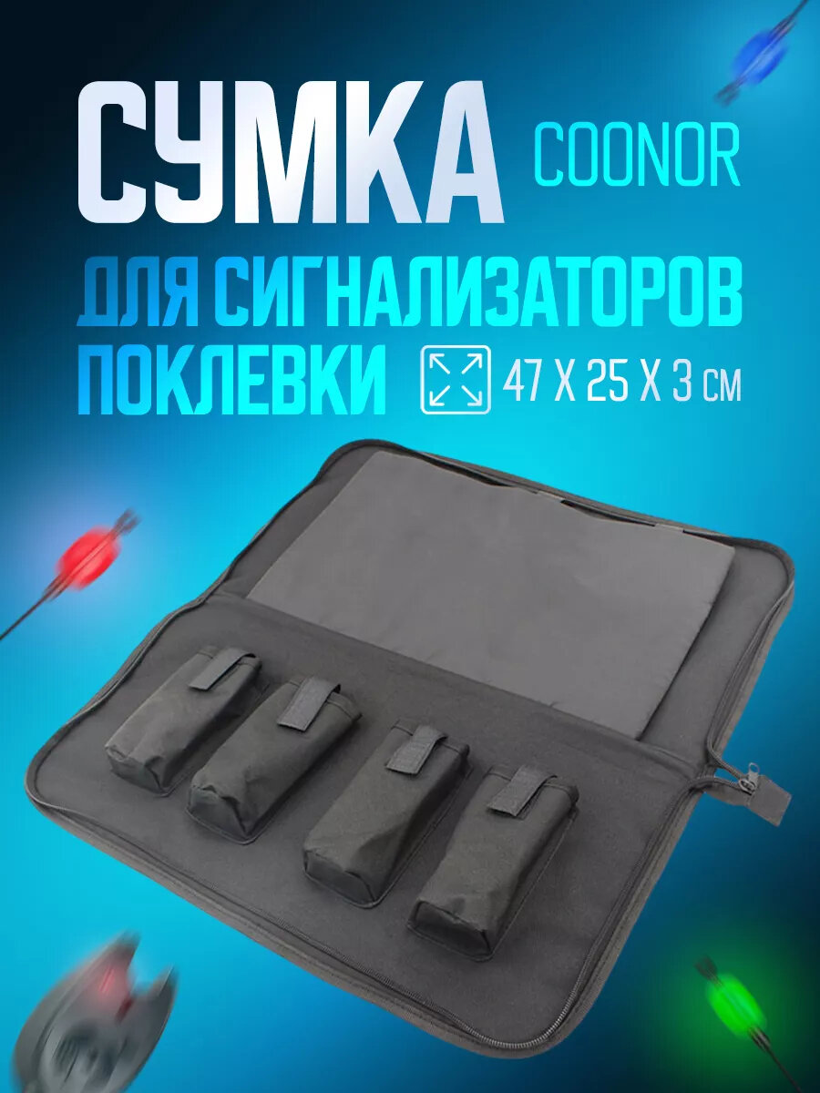 Сумка-кейс для карповых сигнализаторов поклевки