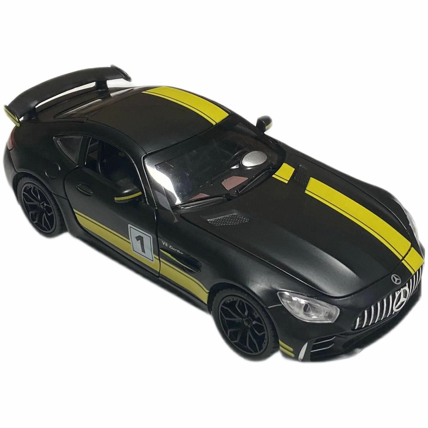 Металлическая машинка Mercedes Мерседес с эффектом дыма 1:24