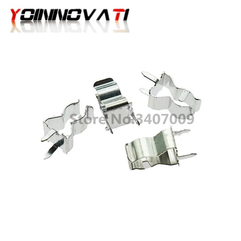 100 шт./лот 5x20 мм держатели предохранителей 5X20 держатель предохранительной трубки для страховочного зажима предохранителя 5*20