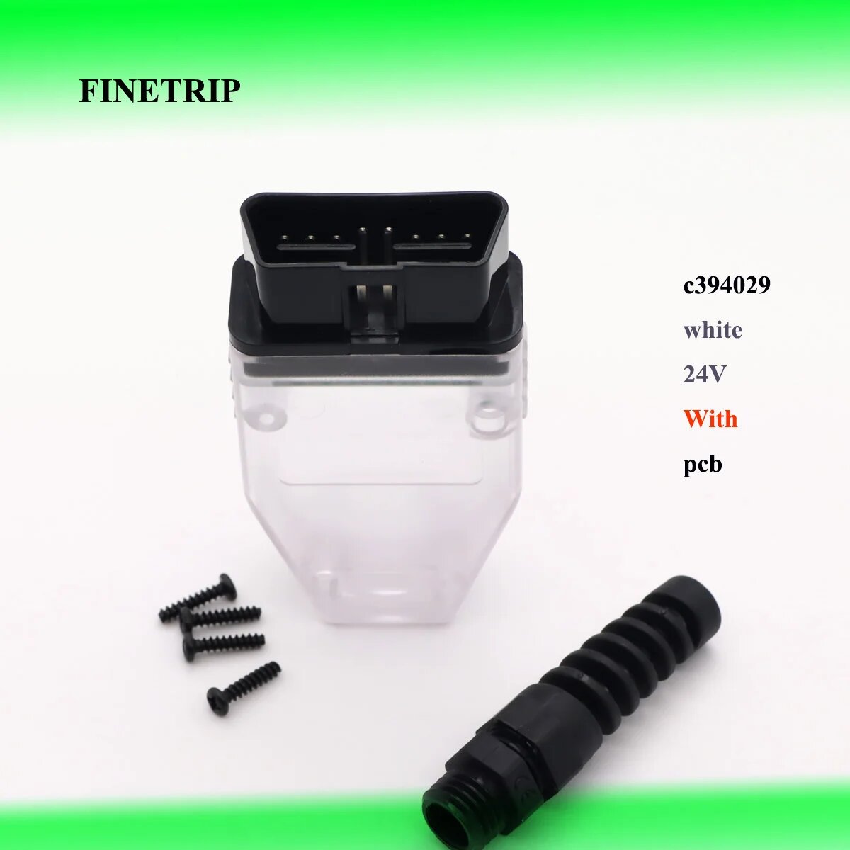 2024 Автомобильные аксессуары OBD штекер OBD2 16-контактный разъем OBD II Адаптер OBDII Разъем J1962 Разъем OBD2 1962 в наличии