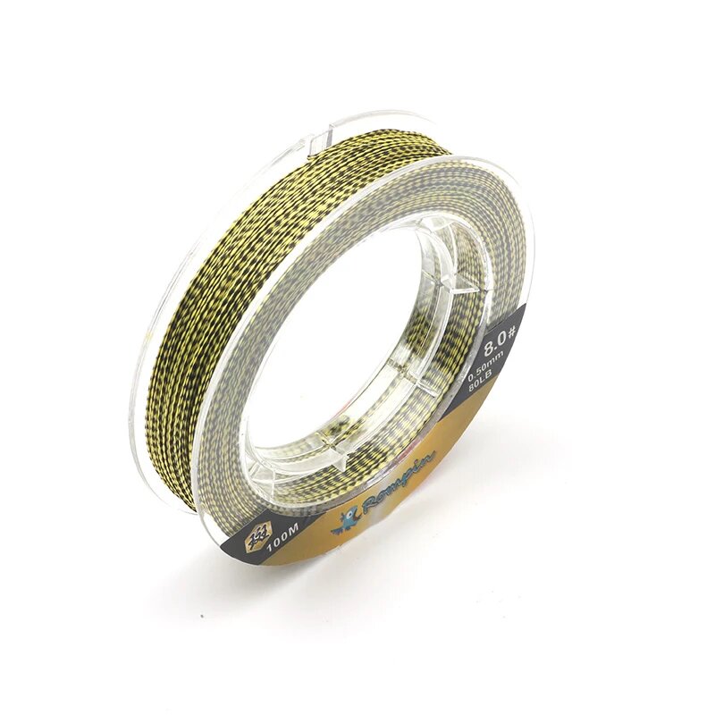 Rompin плетенная леска для карпа 10-80 фунтов 0.4