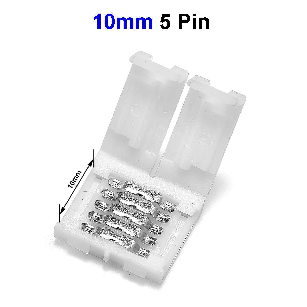 Разъем для светодиодной ленты 10мм 5 Pin, Цвет: D