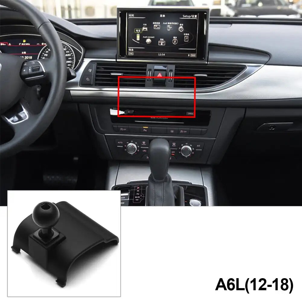 Держатель телефона в Audi A6L (12-18)