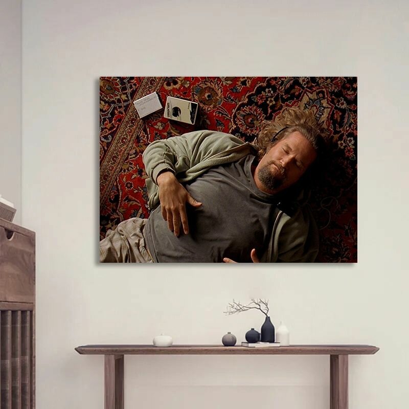 Большой лебовски / Big Lebowski, 40х60 см. Интерьерные картины / на стену, постер на холсте