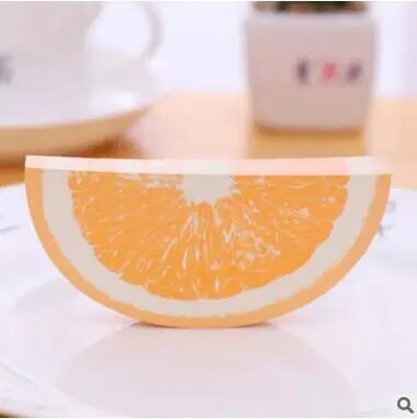 Стикеры для заметок ALSMT Фрукты Оранжевый, orange