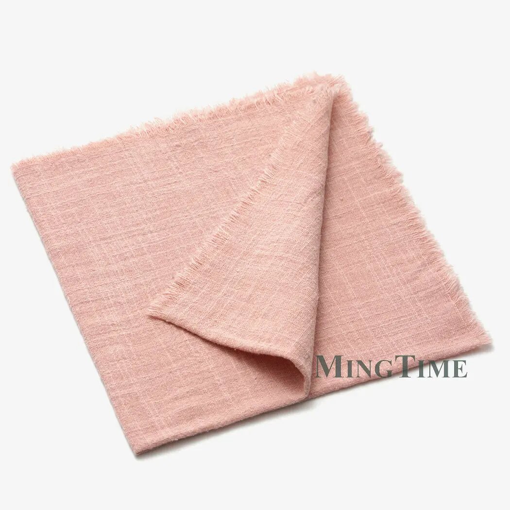 Салфетки MINGTIME из хлопка 41x41 см Розовый, Pale Pink