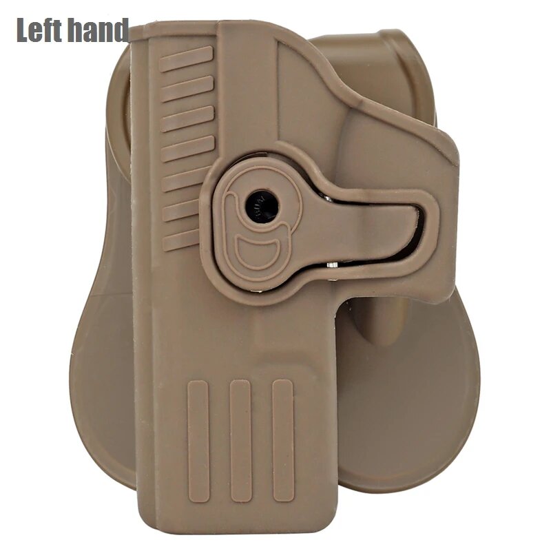 Кобура CLUSGO для GLOCK (WE/Marui/KJW), черная, nylon TPE Бежевый, Left hand sand
