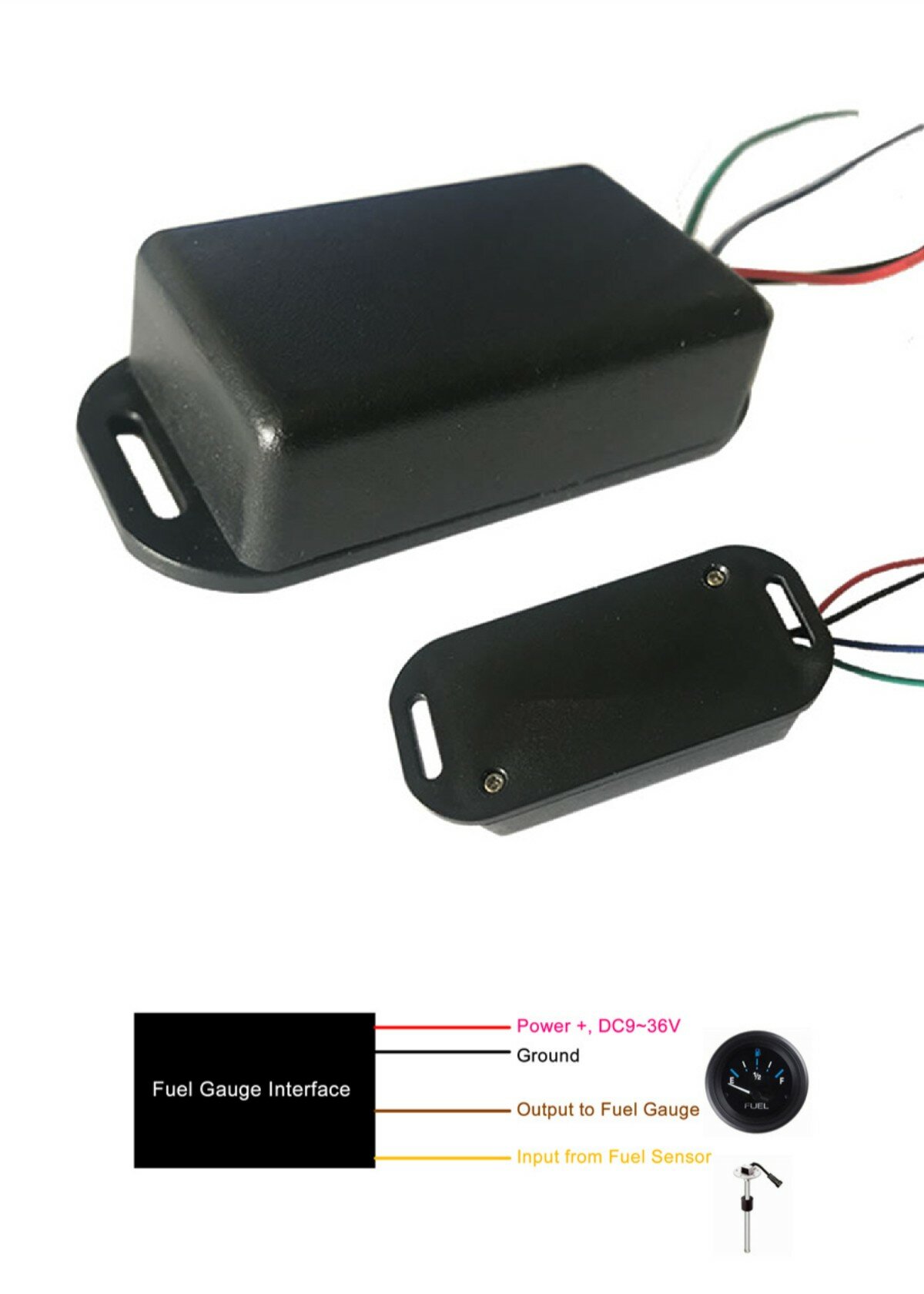 Преобразователь диапазона сопротивления модуля интерфейса датчика уровня топлива для любых датчиков уровня топлива для с