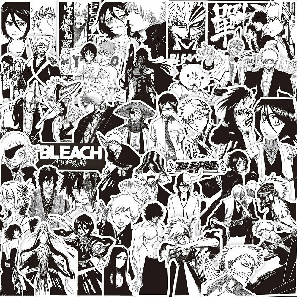 Bandai Bleach аниме наклейки 70PCS