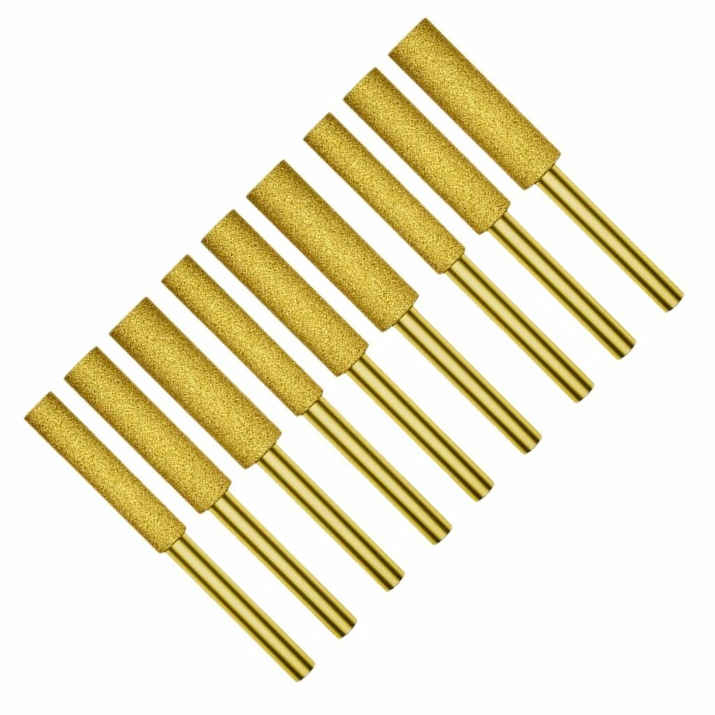 Набор алмазных цилиндрических фрез для заточки цепной пилы