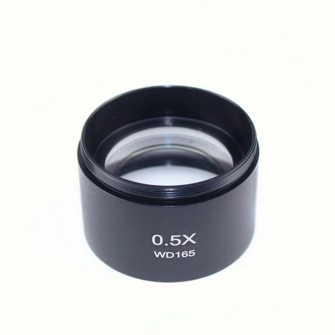 Линза на микроскоп 0.5Х WD165
