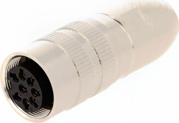 Разъем LUMBERG 0322 08-1 Разъем: M16 вилка "мама" пайка на провод PIN: 8 5А 60В прямой 1шт