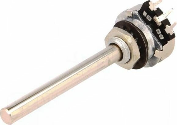 Потенциометр PIHER T21AH-M0607-104A2020 осевой однооборотный 100кОм 200мВт THT 6мм моно 1 шт