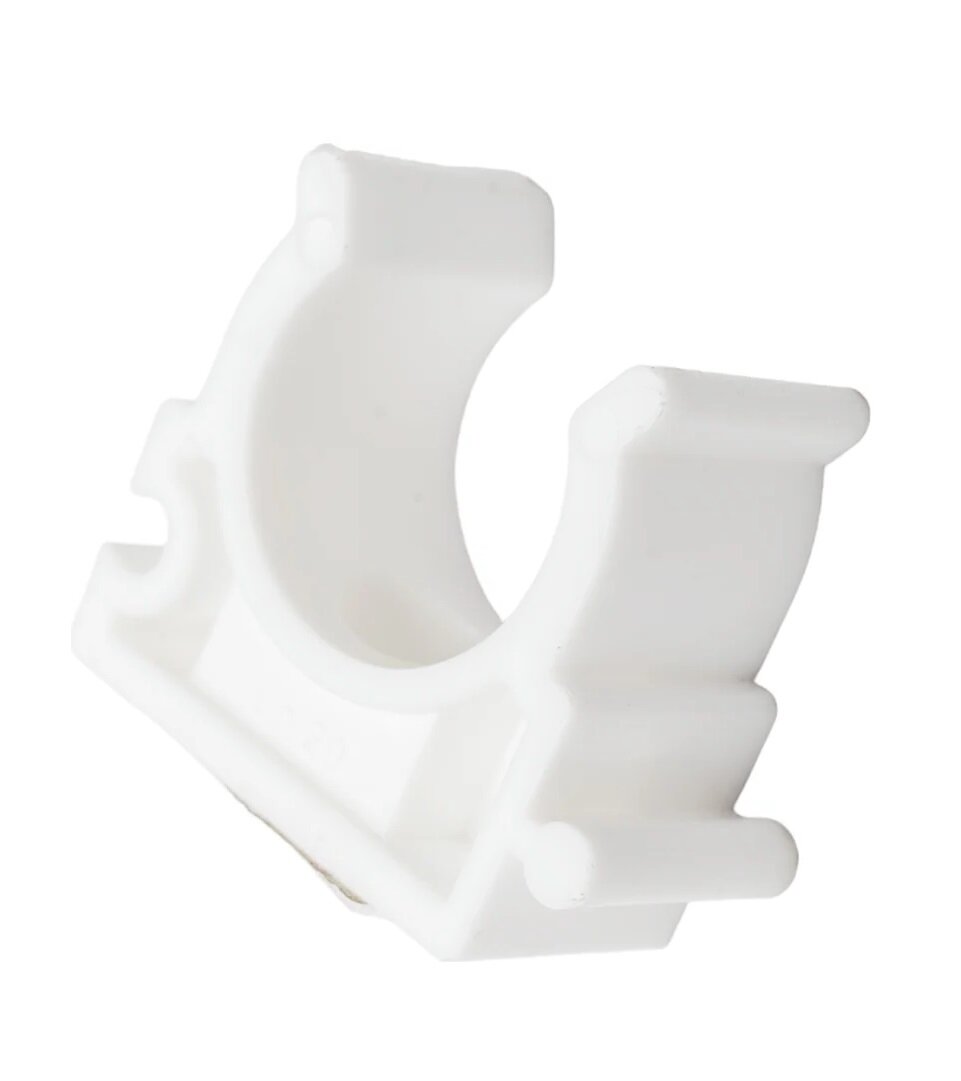 Сантех клипса для пп труб д-20 PRO-AQUA PA18008P ЛОТ 50 шт