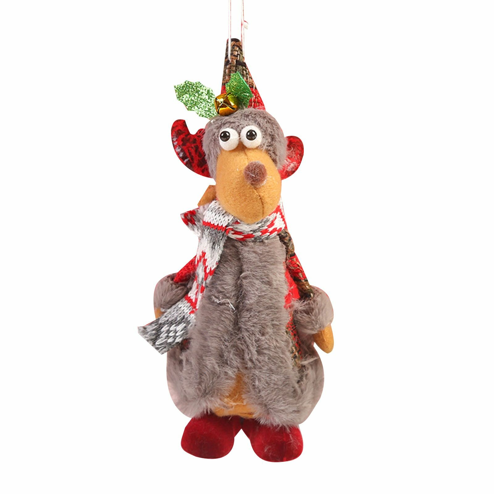 С Новым годом Рождественские украшения DIY Подарок Санта-Снеговик-елка Кулон