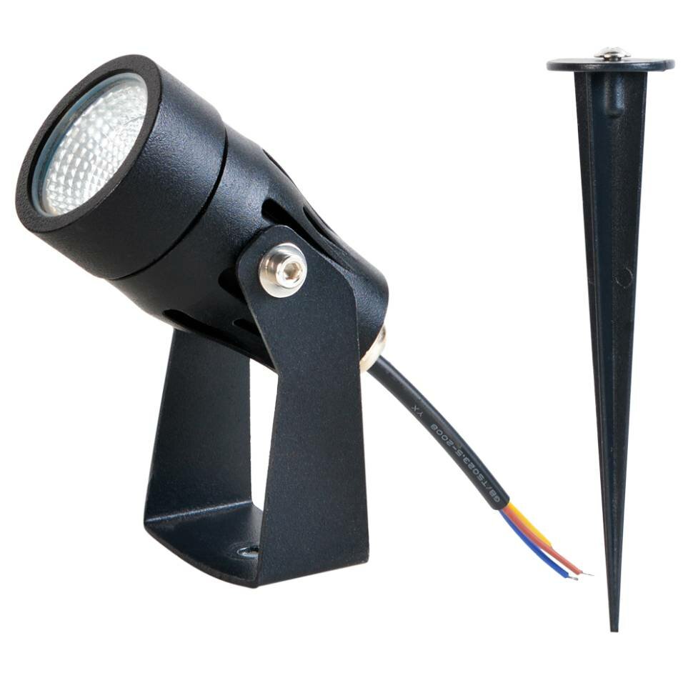 Грунтовый светильник Arte lamp ELSIE A4705IN-1BK