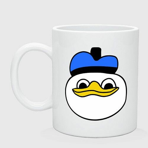Утка мем Керамическая кружка