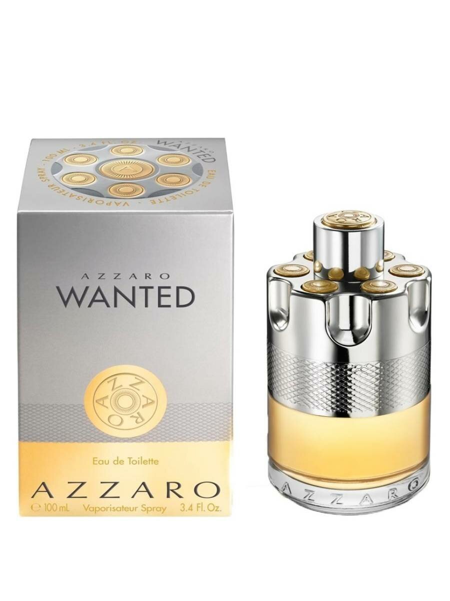 Туалетная вода Мужской Azzaro Wanted Azzaro 100мл