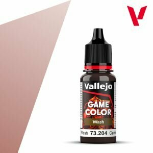 Краска-Проливка 73204 Vallejo серии Game Color Wash Flesh (Плоть) 18ml