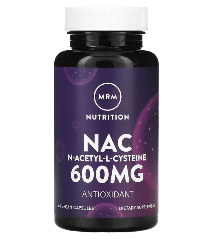MRM NAC N-Acetyl-L-Cysteine 600 мг 60 капсул