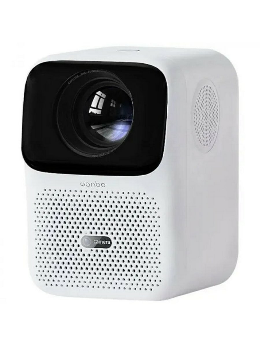 Проектор Wanbo Projector T4 white (LCD, 1920x1080, 450Lm, 1.25:1, 10000:1, Smart TV, Android 9.0, 1+16GB, HDMI, USB, Wi-Fi, BT) (6970885350221)