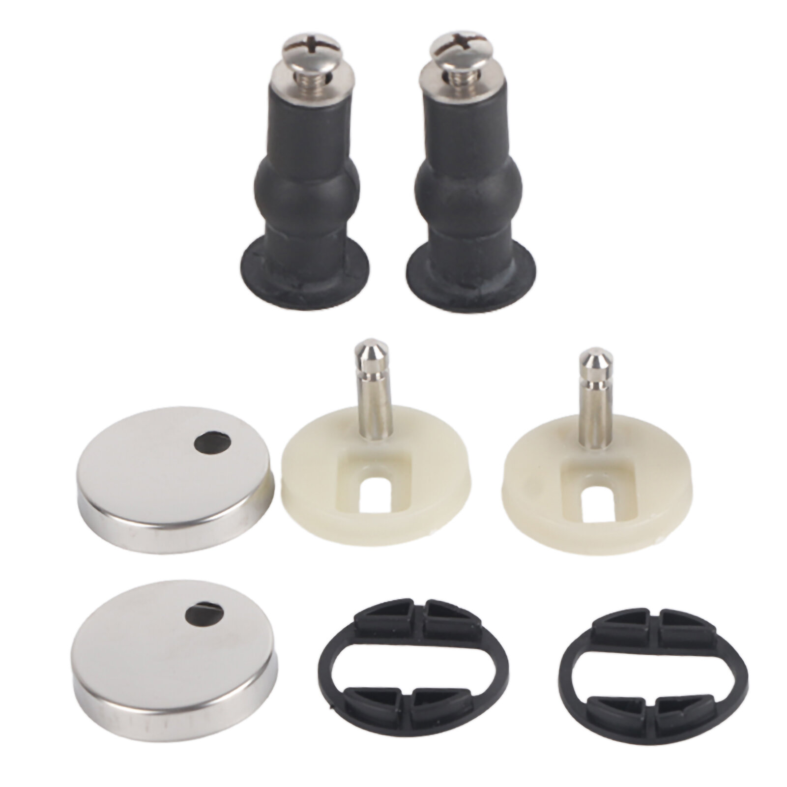 Туалетные винты сиденья петли болт расширяют резиновые верхние гайки винтовые аксессуары